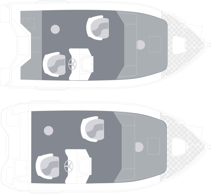 Stessl Aluminium Pressed Boats | Stessl Apache Pro Side Console